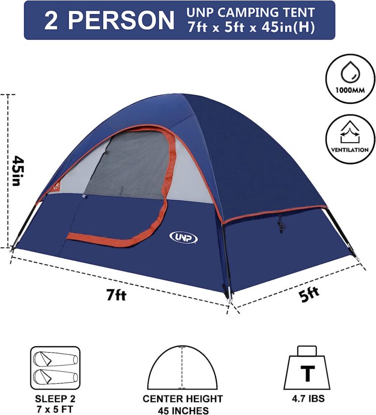 Camping Tent 2 Person Waterproof Windproof Tent Review | 2026