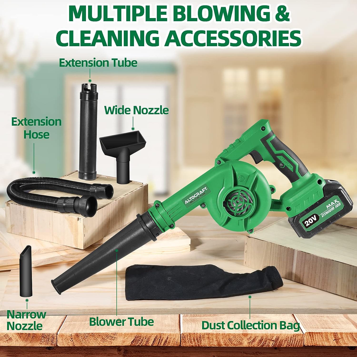 ALTOCRAFT 2-in-1 Jobsite Blower Vacuum Review | 2026